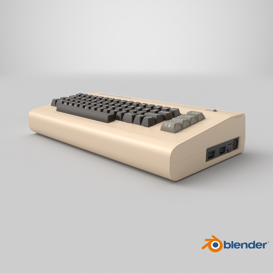 Commodore 64 3D - TurboSquid 2209871