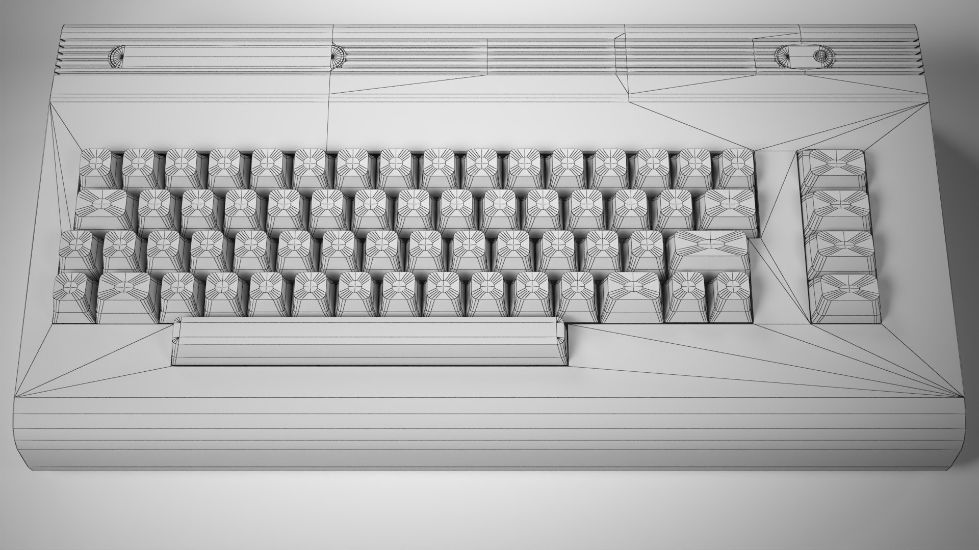 Commodore 64 3D - TurboSquid 2209871