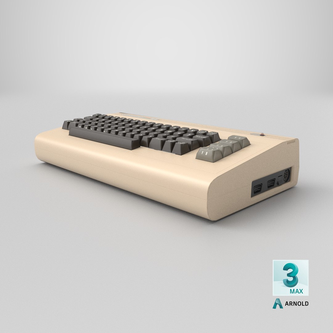 Commodore 64 3D - TurboSquid 2209871