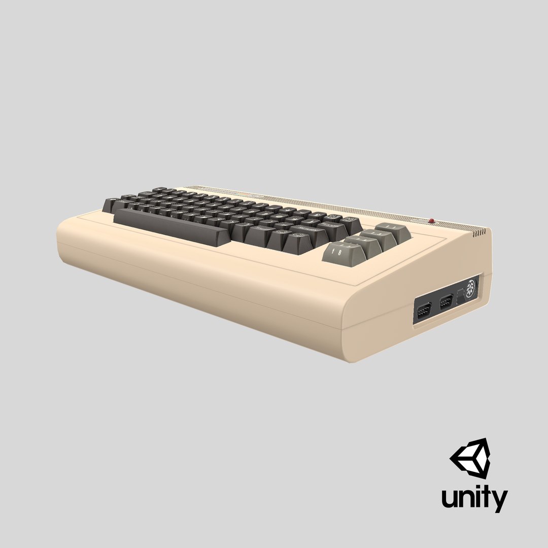 Commodore 64 3D - TurboSquid 2209871