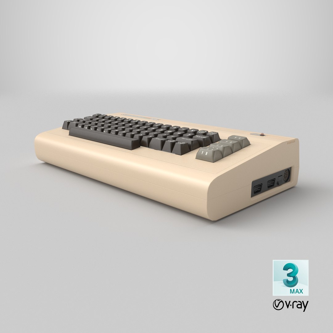 Commodore 64 3D - TurboSquid 2209871