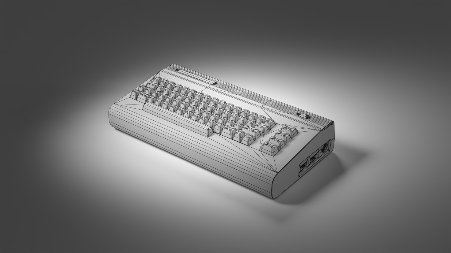 Commodore 64 3D - TurboSquid 2209871