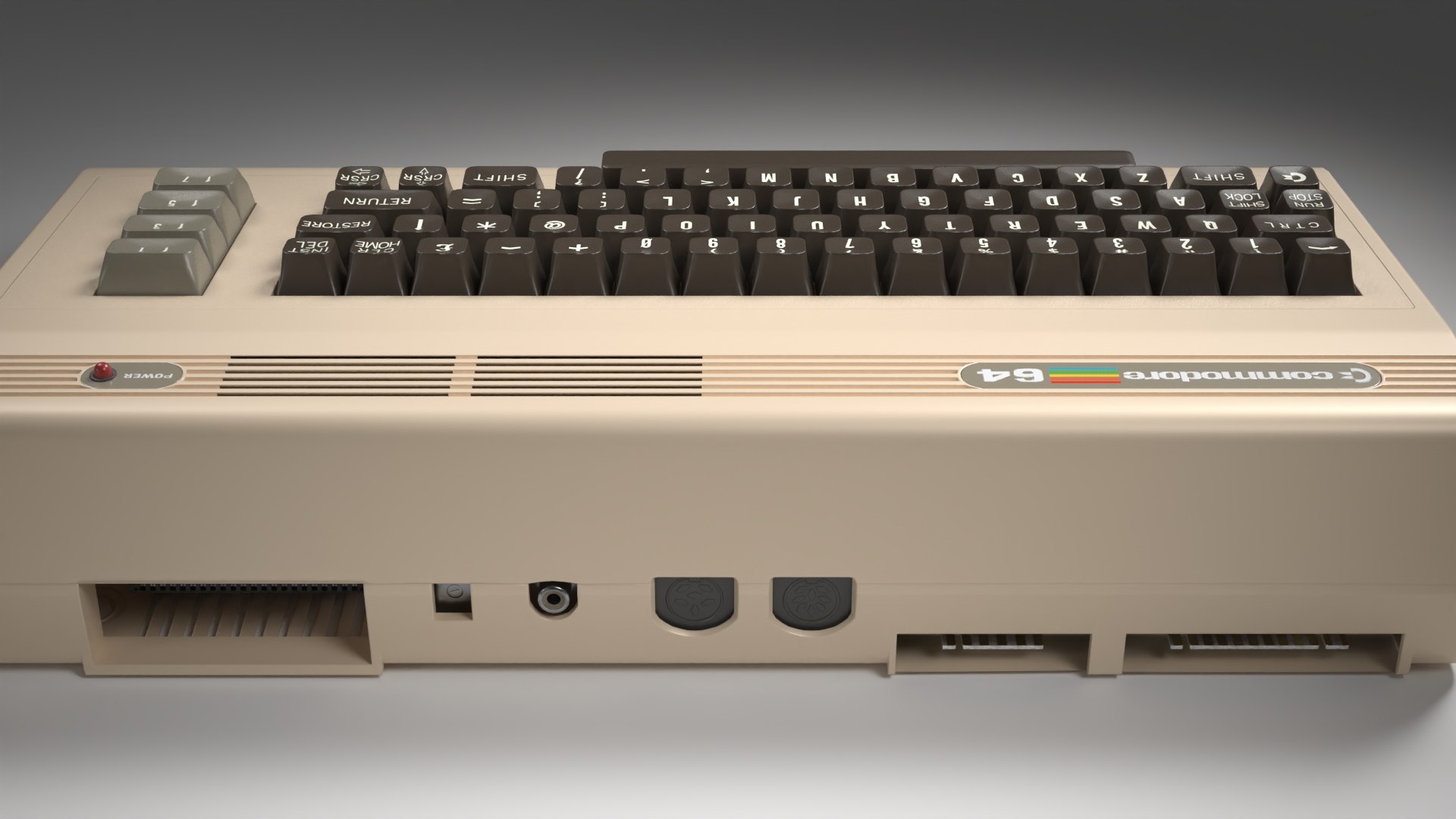 Commodore 64 3D - TurboSquid 2209871