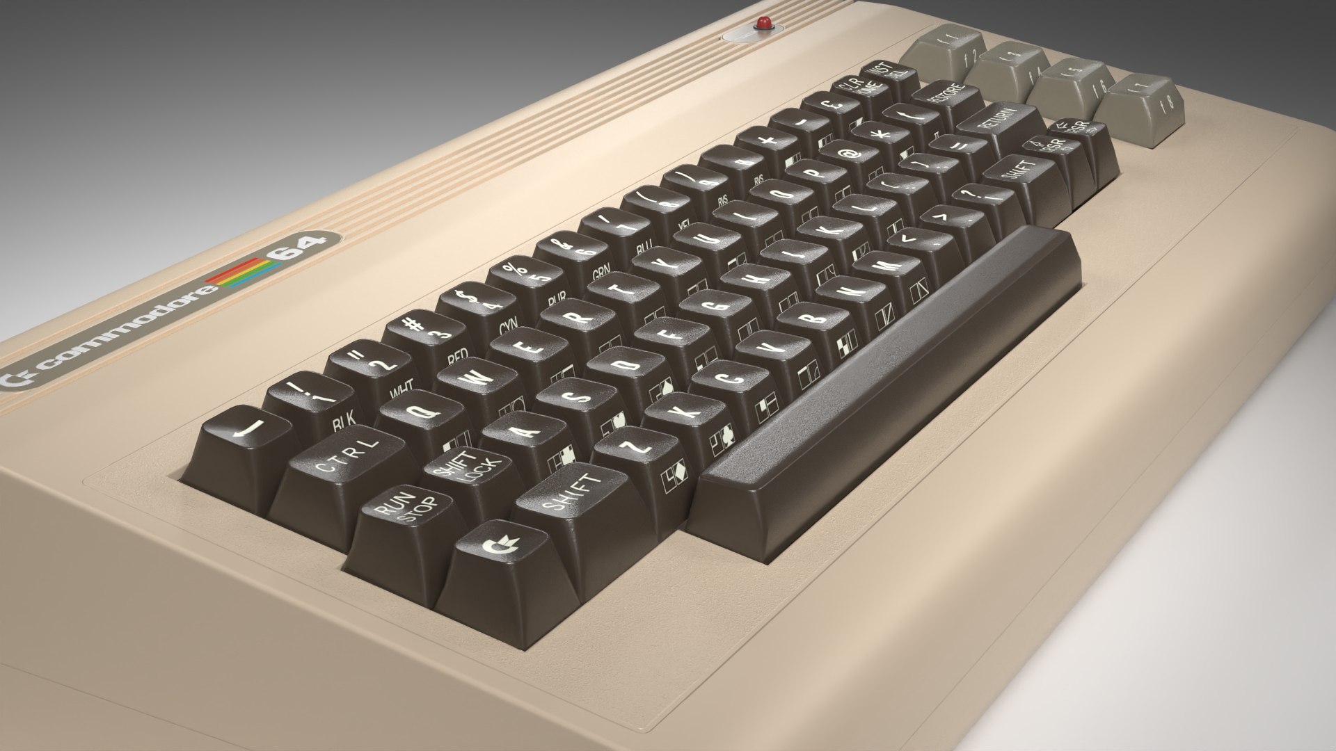 Commodore 64 3D - TurboSquid 2209871