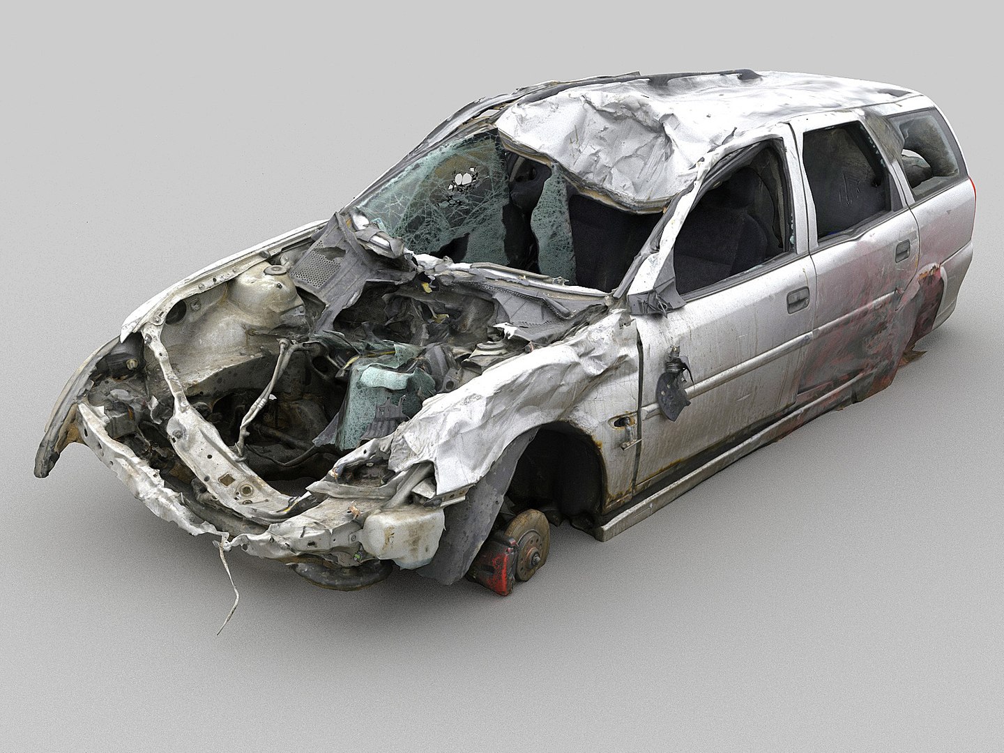Car Wreck Pack 10 3D Model - TurboSquid 1392458