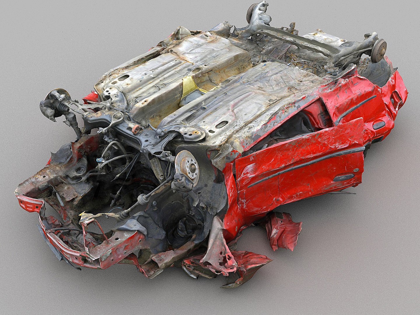 Car Wreck Pack 10 3D Model - TurboSquid 1392458