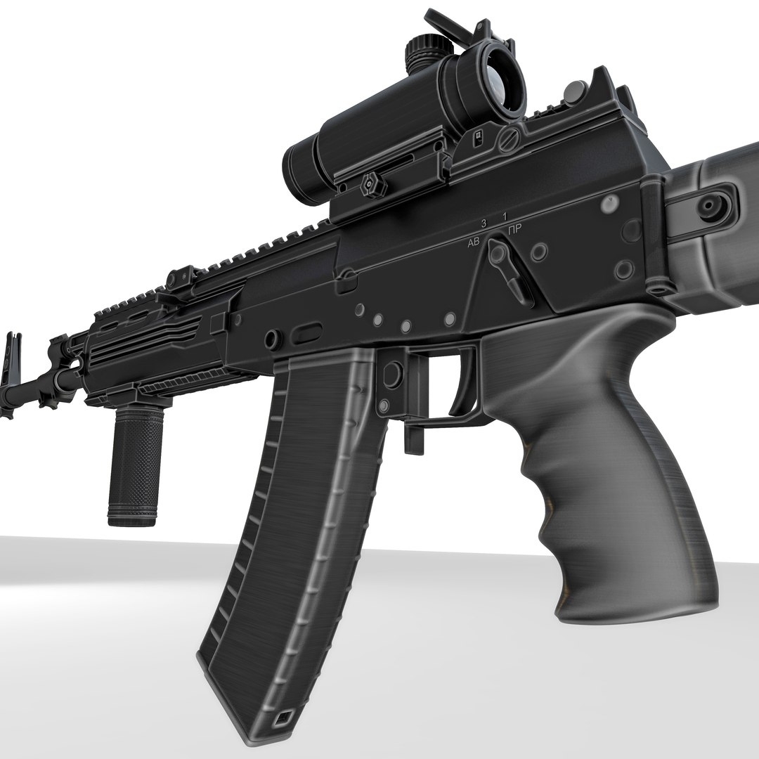 Kalashnikov Ak-12 Newest 01 3d Model