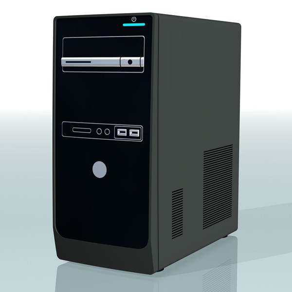 3d model of desktop pc