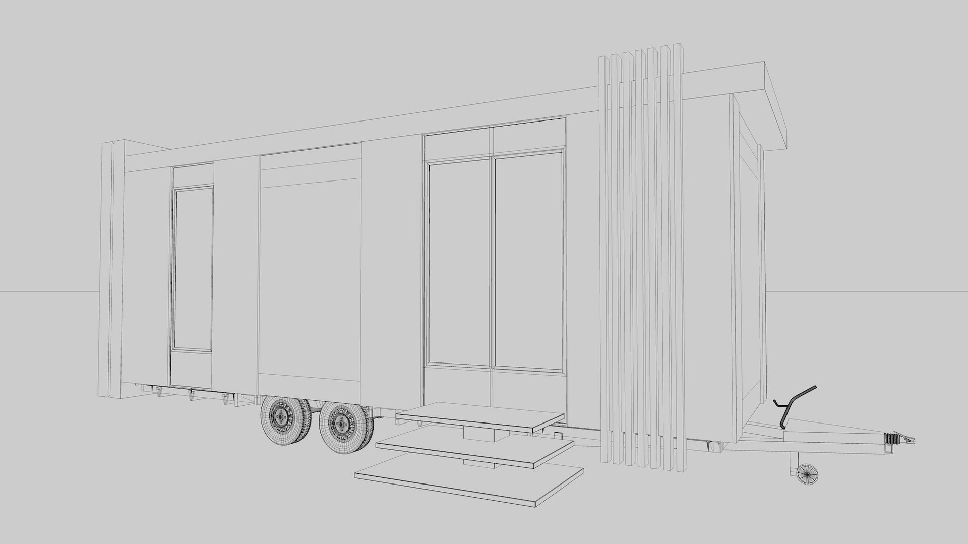 3D Tiny House 01 Model - TurboSquid 2077968