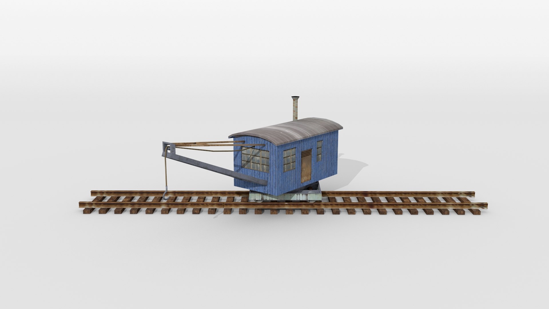 Old Crane 3D Model - TurboSquid 1409522