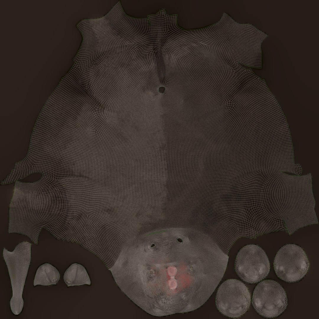 3D Dead Rhino - TurboSquid 1732410