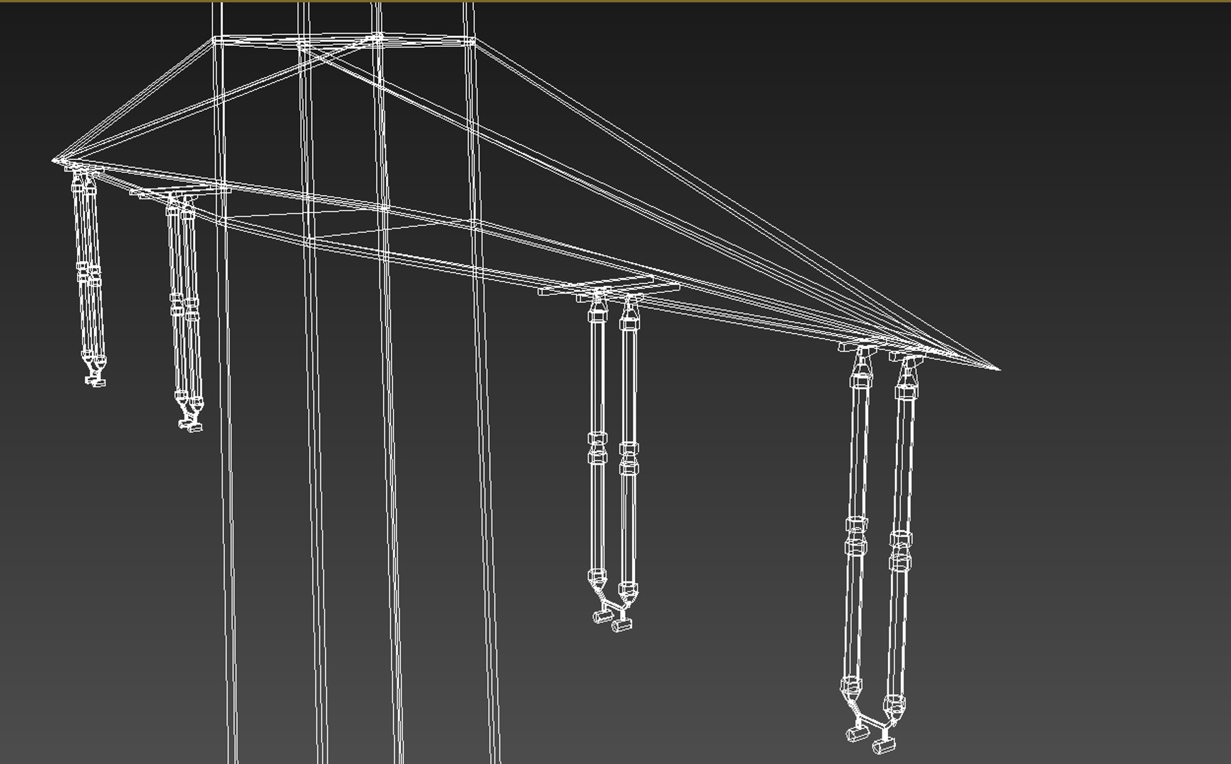 Angle Pylon Low Poly 3D Model - TurboSquid 1969538