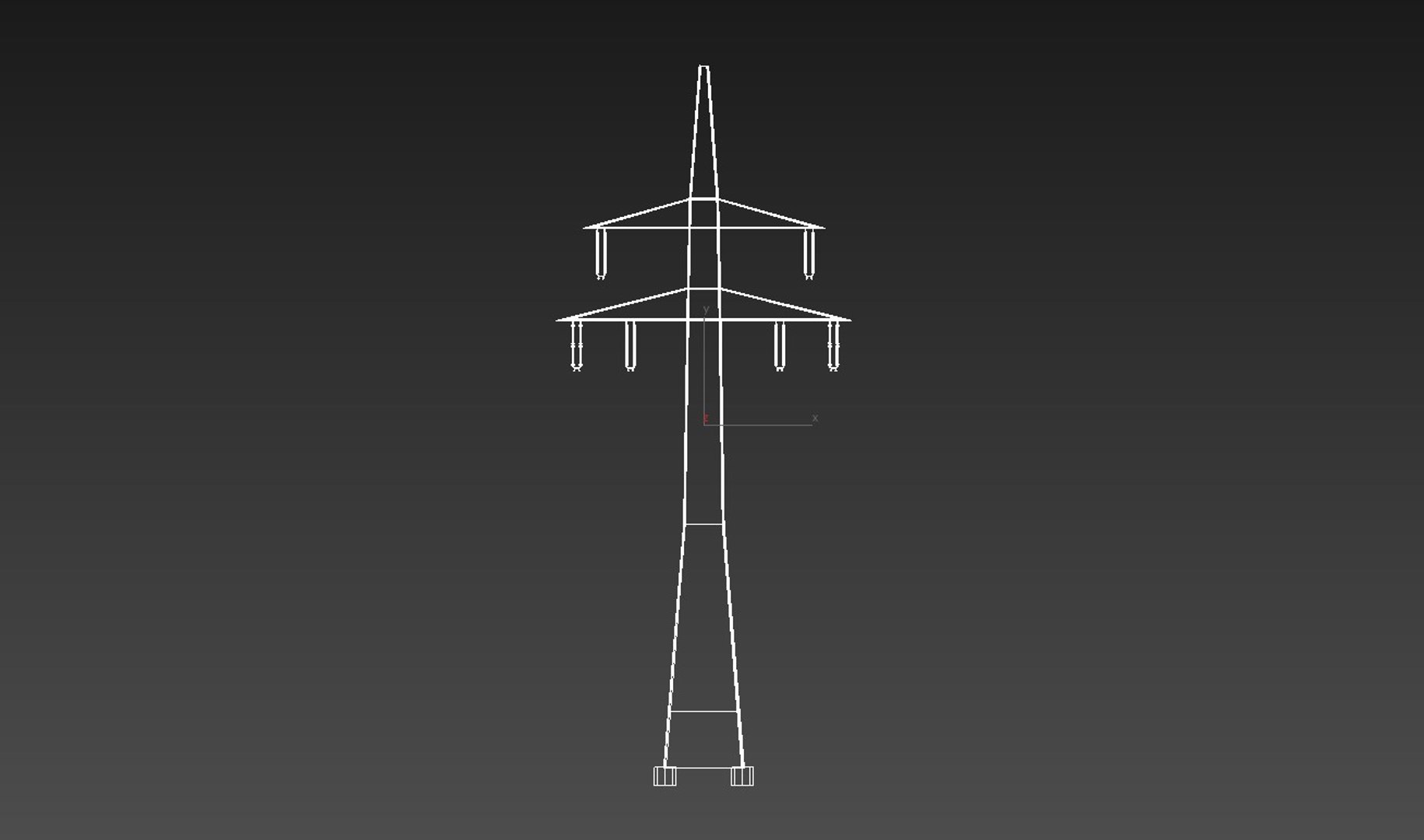 Angle Pylon Low Poly 3D Model - TurboSquid 1969538