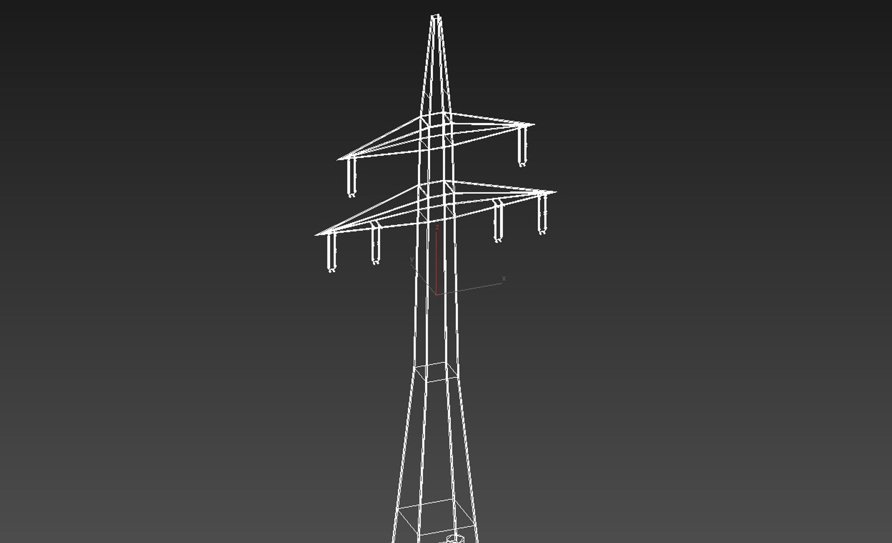 Angle Pylon Low Poly 3D Model - TurboSquid 1969538