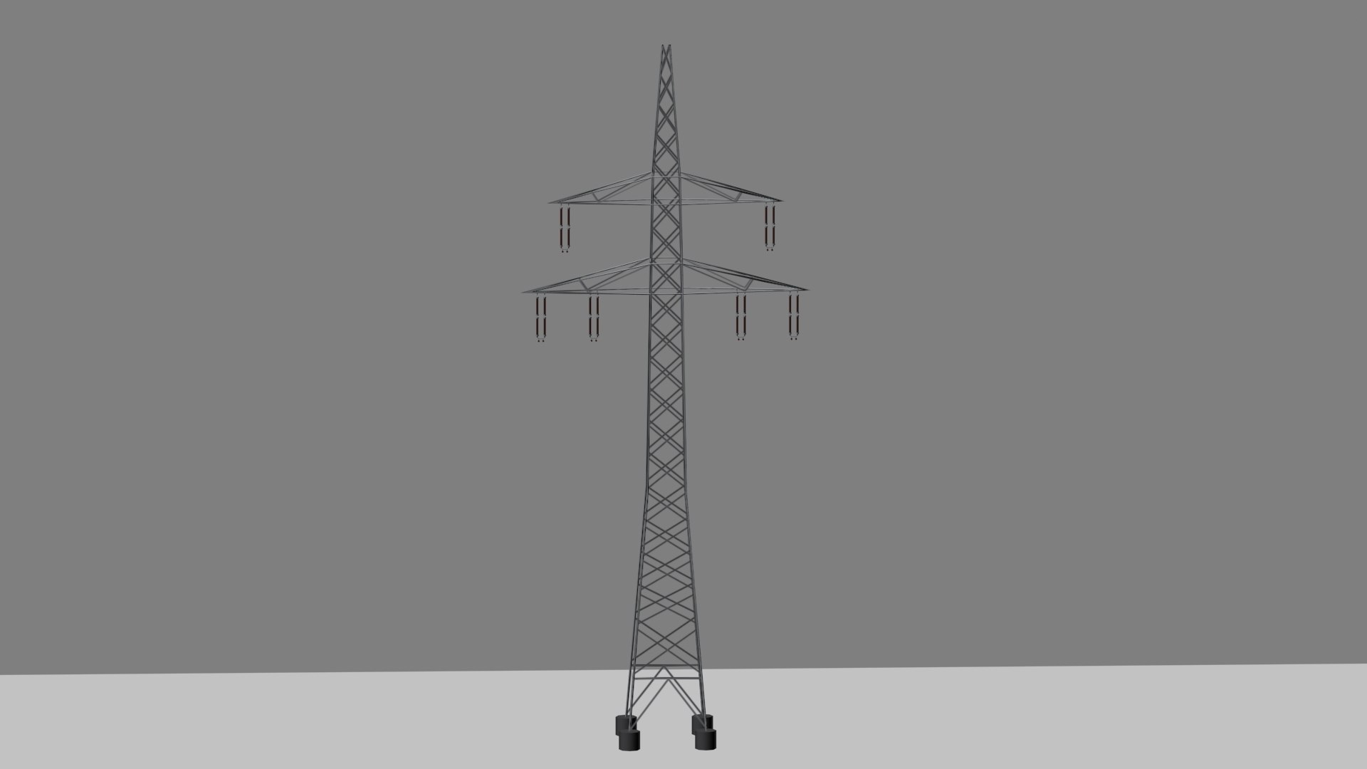 Angle Pylon Low Poly 3D Model - TurboSquid 1969538