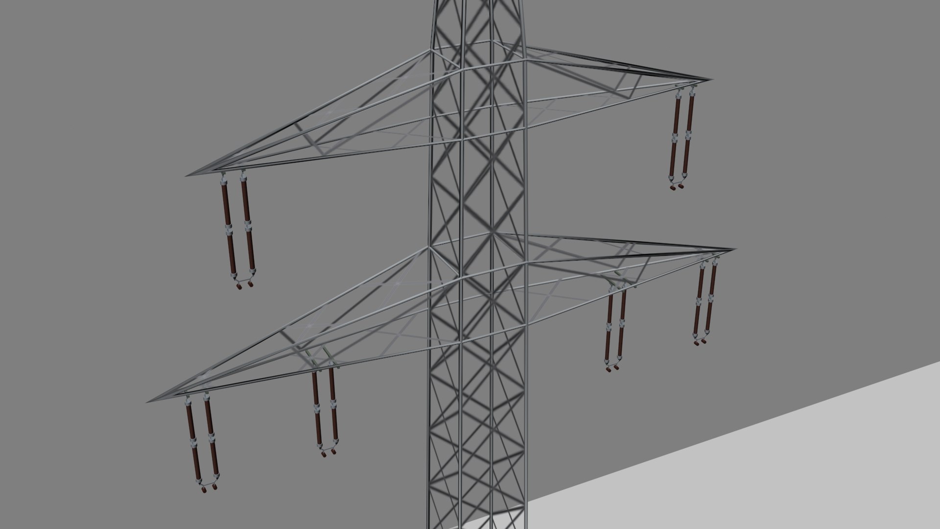 Angle Pylon Low Poly 3D Model - TurboSquid 1969538