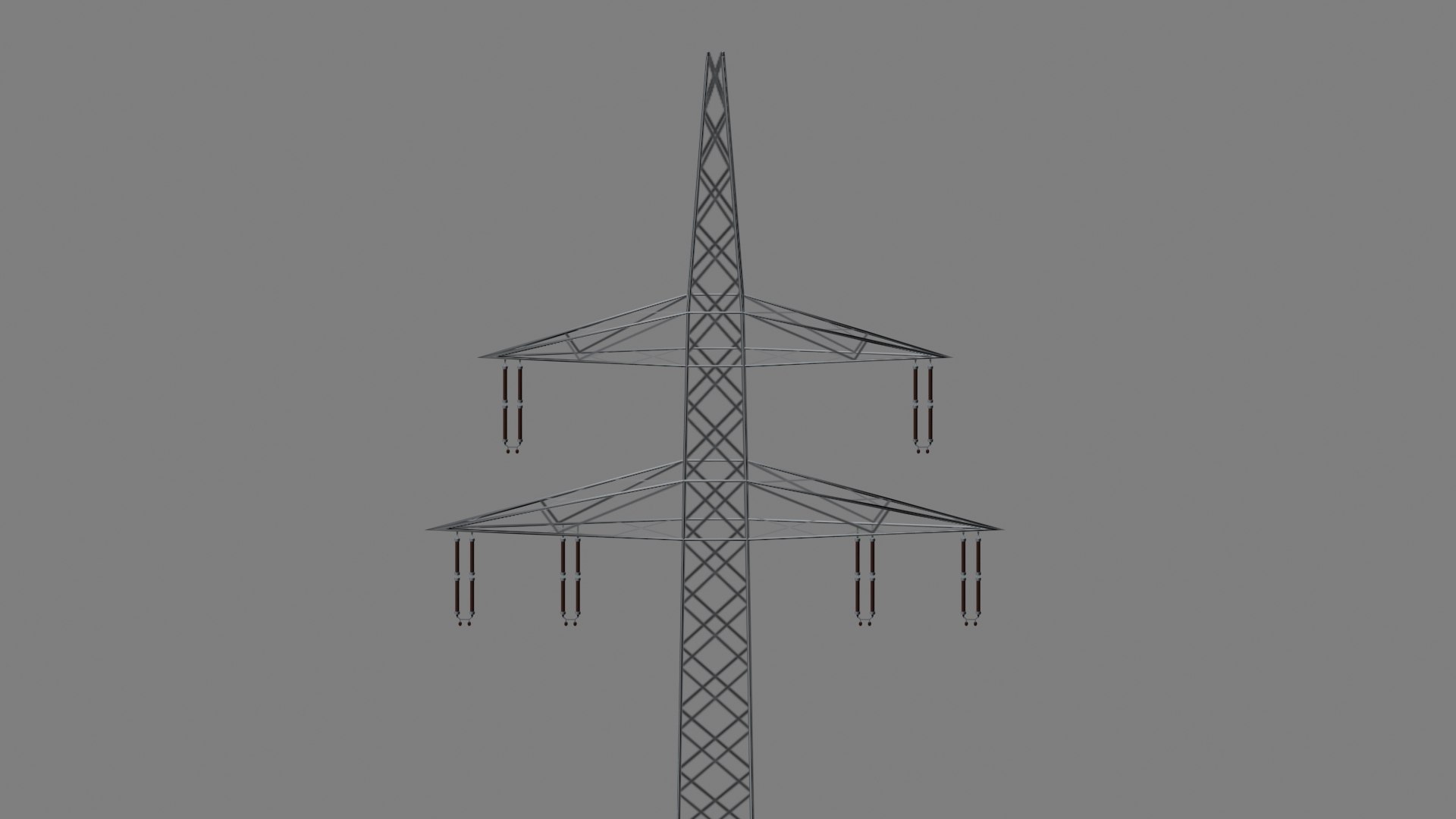 Angle Pylon Low Poly 3D Model - TurboSquid 1969538