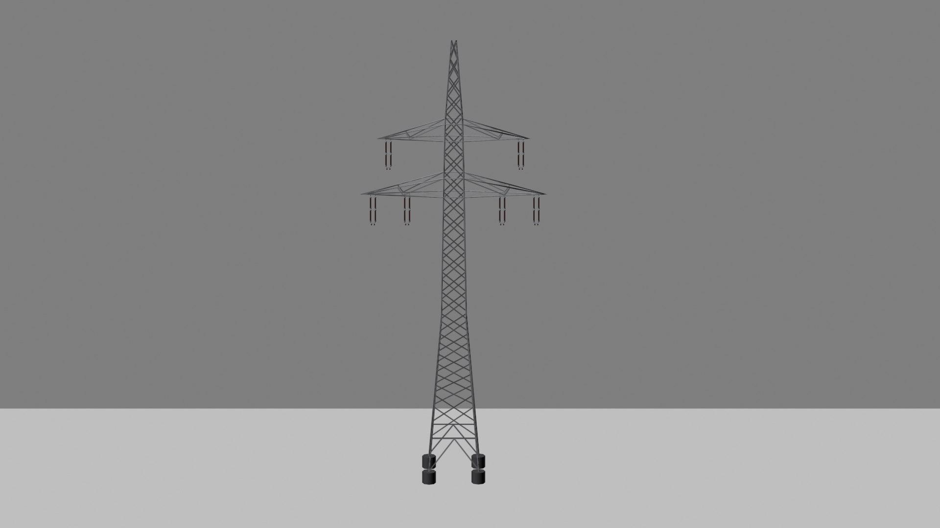 Angle Pylon Low Poly 3D Model - TurboSquid 1969538
