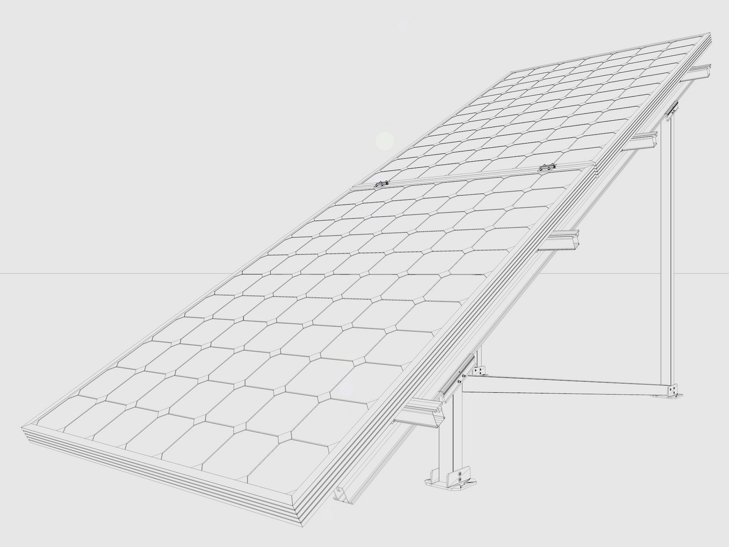 3D Solar Panel - TurboSquid 2157082