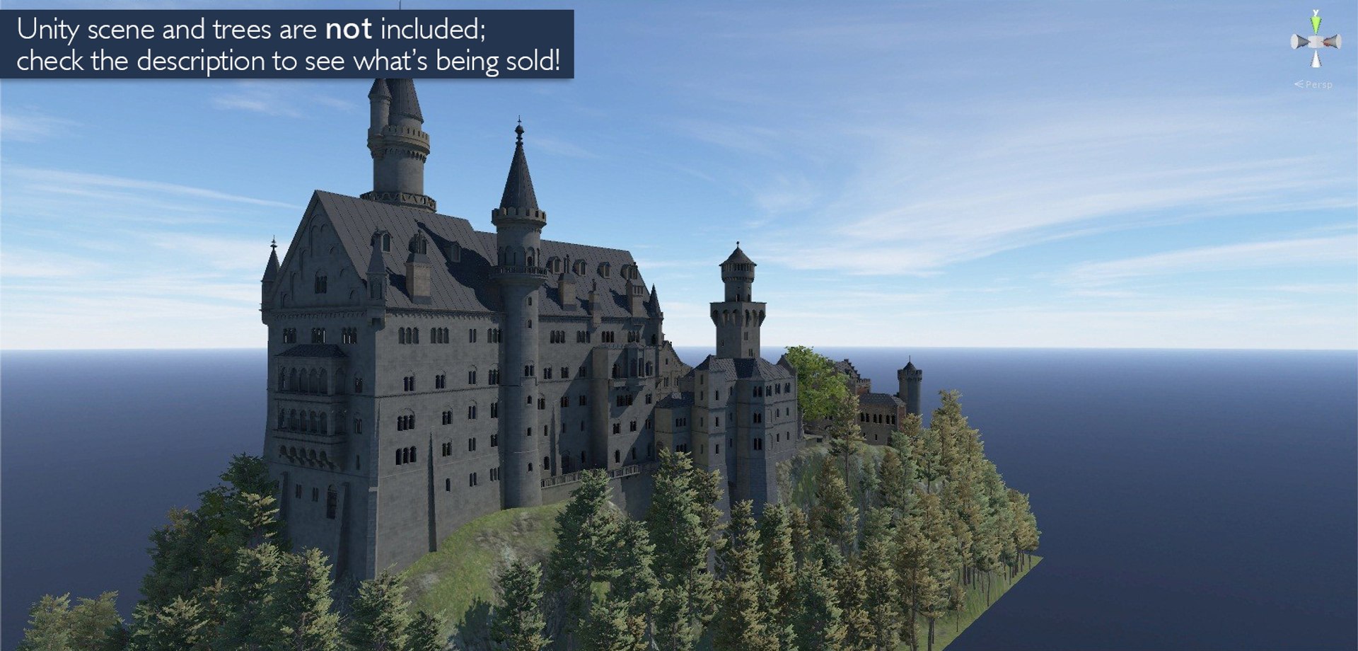 3d model neuschwanstein castle