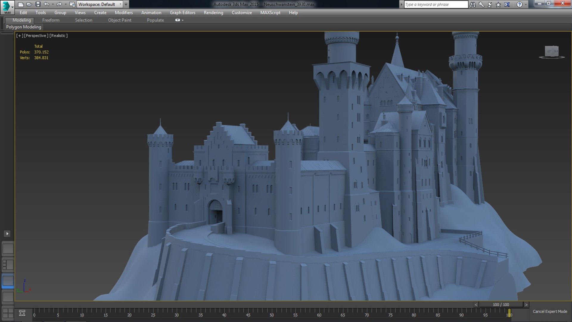 3d model neuschwanstein castle