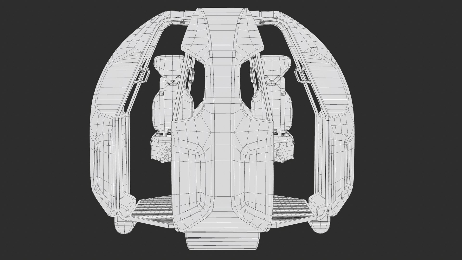 3D Frog X-T6 Offshore Crane Transfer Carrier - TurboSquid 1893660