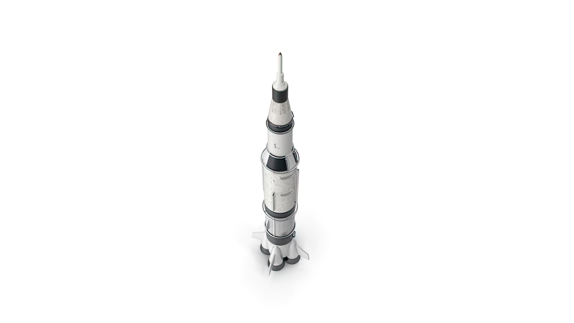 Space Rocket 3D Model - TurboSquid 2391500