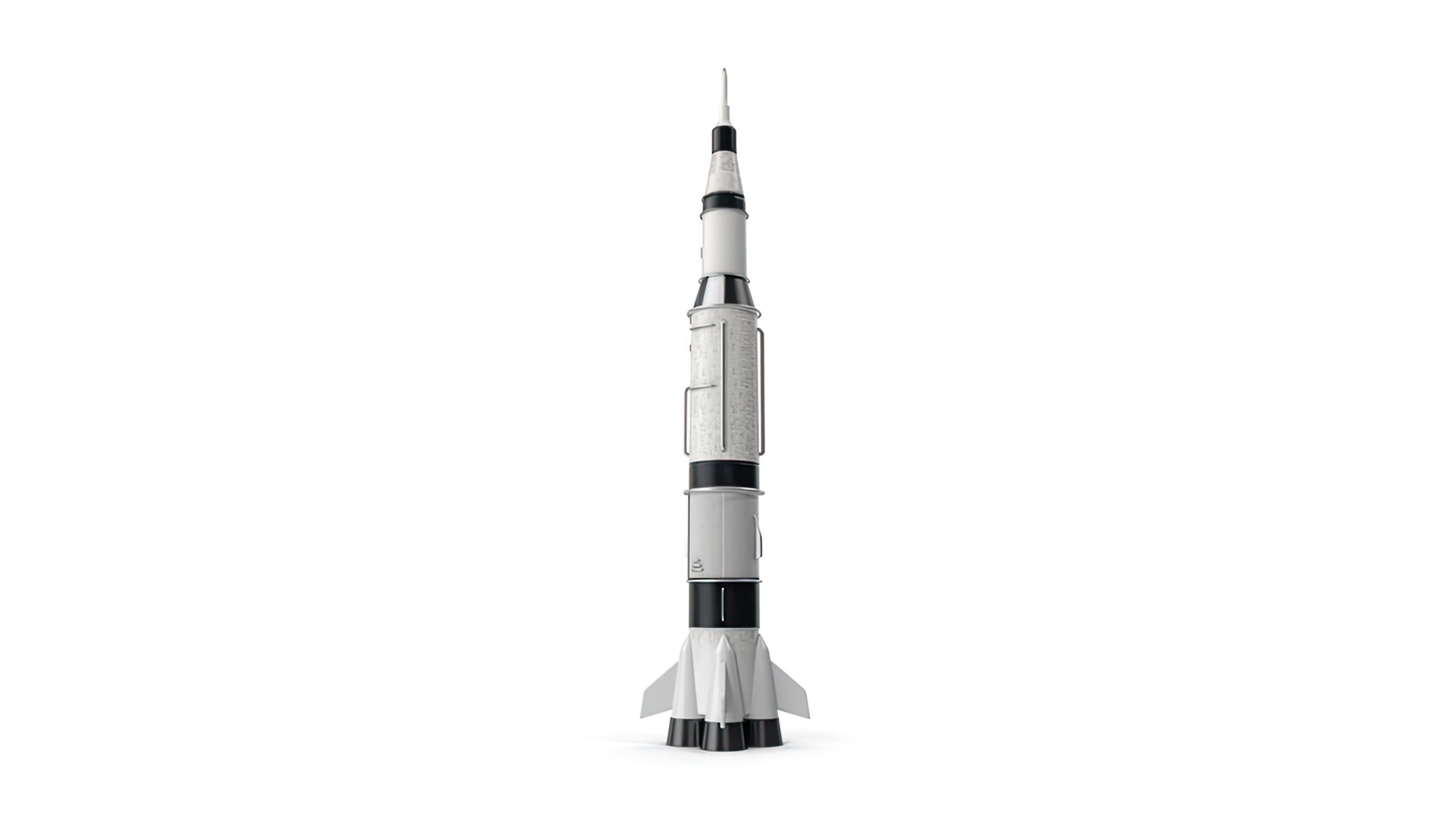 Space Rocket 3D Model - TurboSquid 2391500