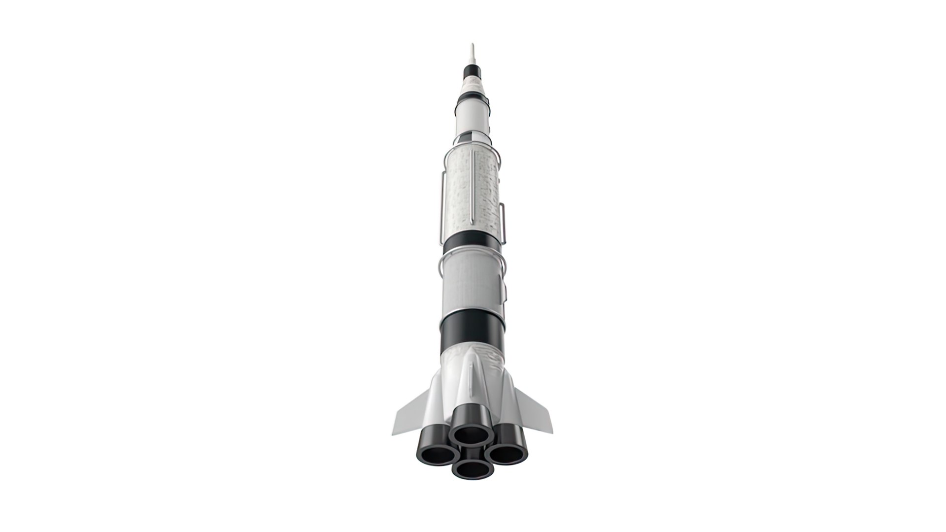 Space Rocket 3D Model - TurboSquid 2391500