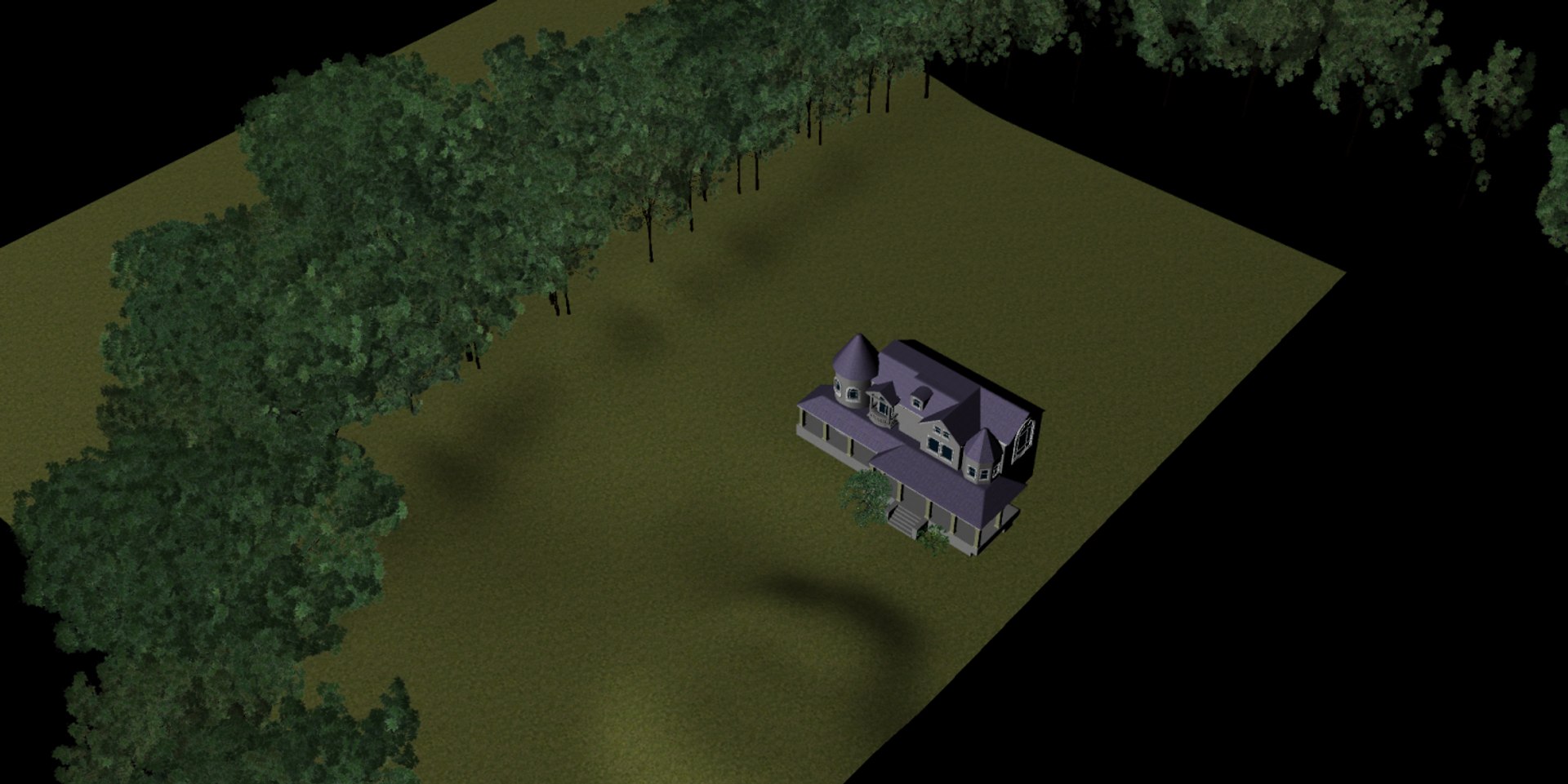 3D realistic mansion model - TurboSquid 1481333