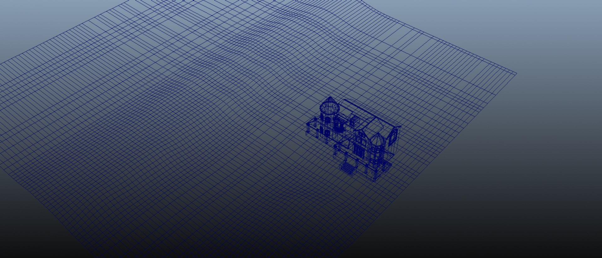 3D realistic mansion model - TurboSquid 1481333