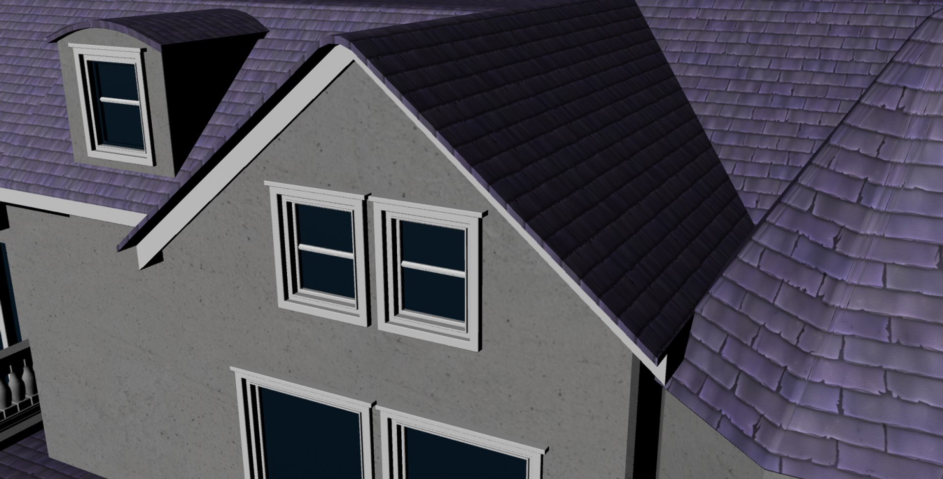 3D realistic mansion model - TurboSquid 1481333