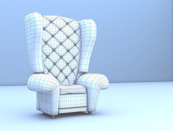 3D 3D Cartoon Armchair 01 - TurboSquid 1721625