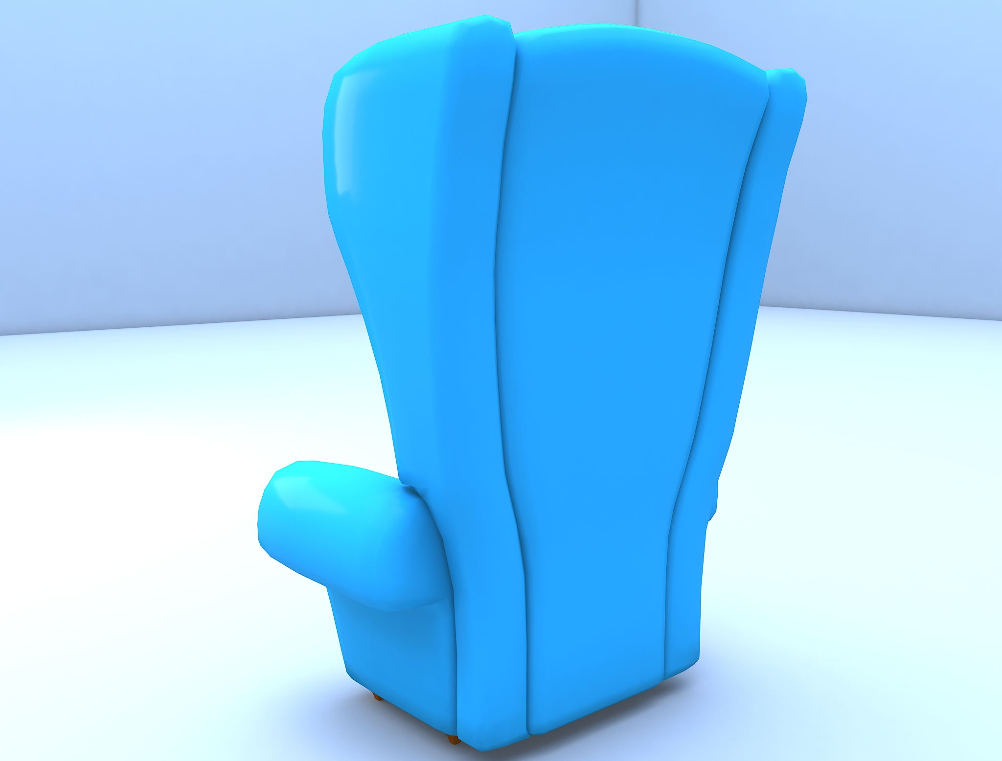 3D 3D Cartoon Armchair 01 - TurboSquid 1721625