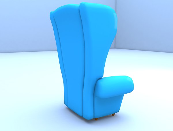 3D 3D Cartoon Armchair 01 - TurboSquid 1721625
