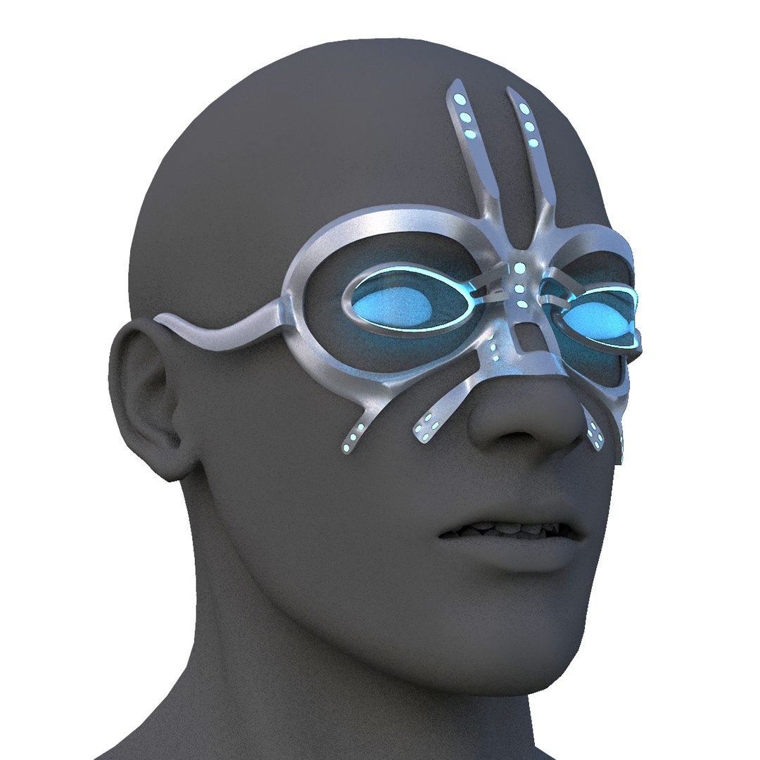 3D FaceLog Shades - TurboSquid 2024351