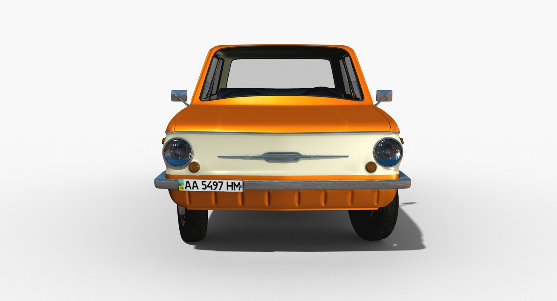 3d model zaz-968 zaporozhets