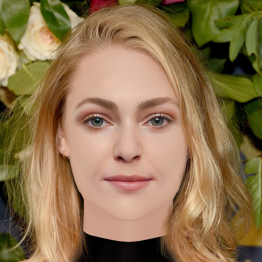 AnnaSophia Robb Head - No Hair - Low Poly Head For Game 3D Model - TurboSquid 2309420
