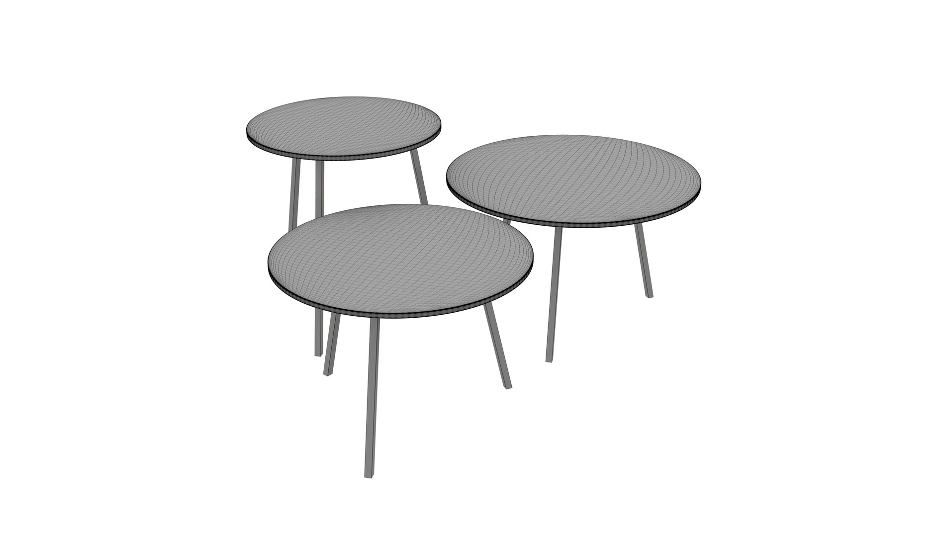 3d Loop Stand Round Table Turbosquid 1946551 