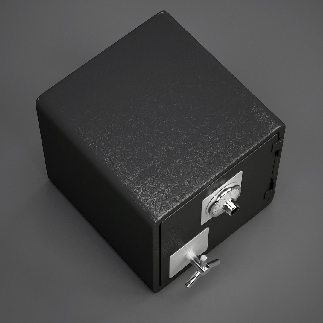 3d Safe Combination Lock Model