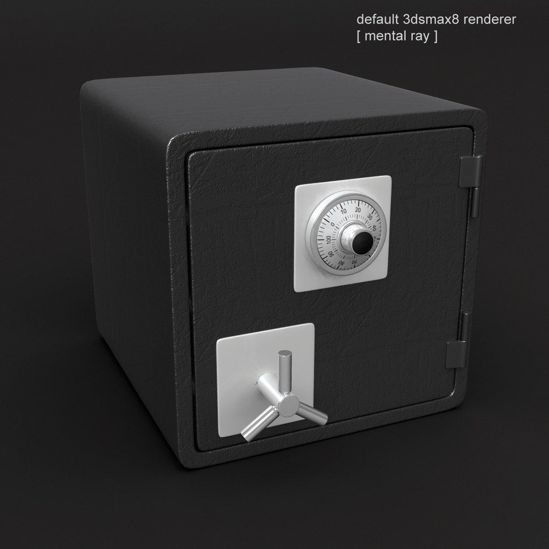 3d Safe Combination Lock Model