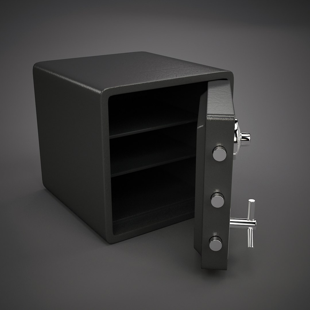 3d Safe Combination Lock Model