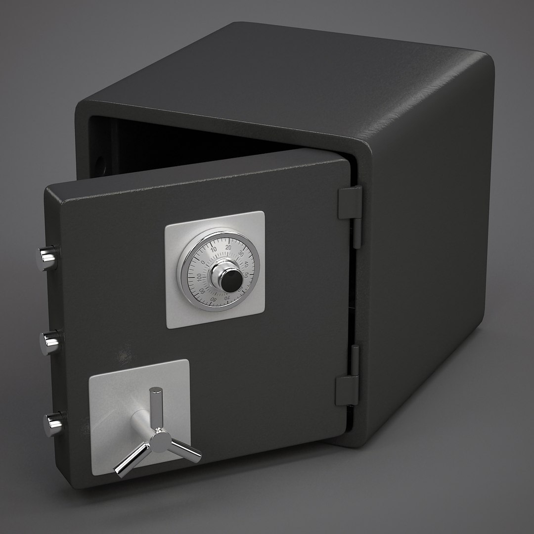 3d Safe Combination Lock Model