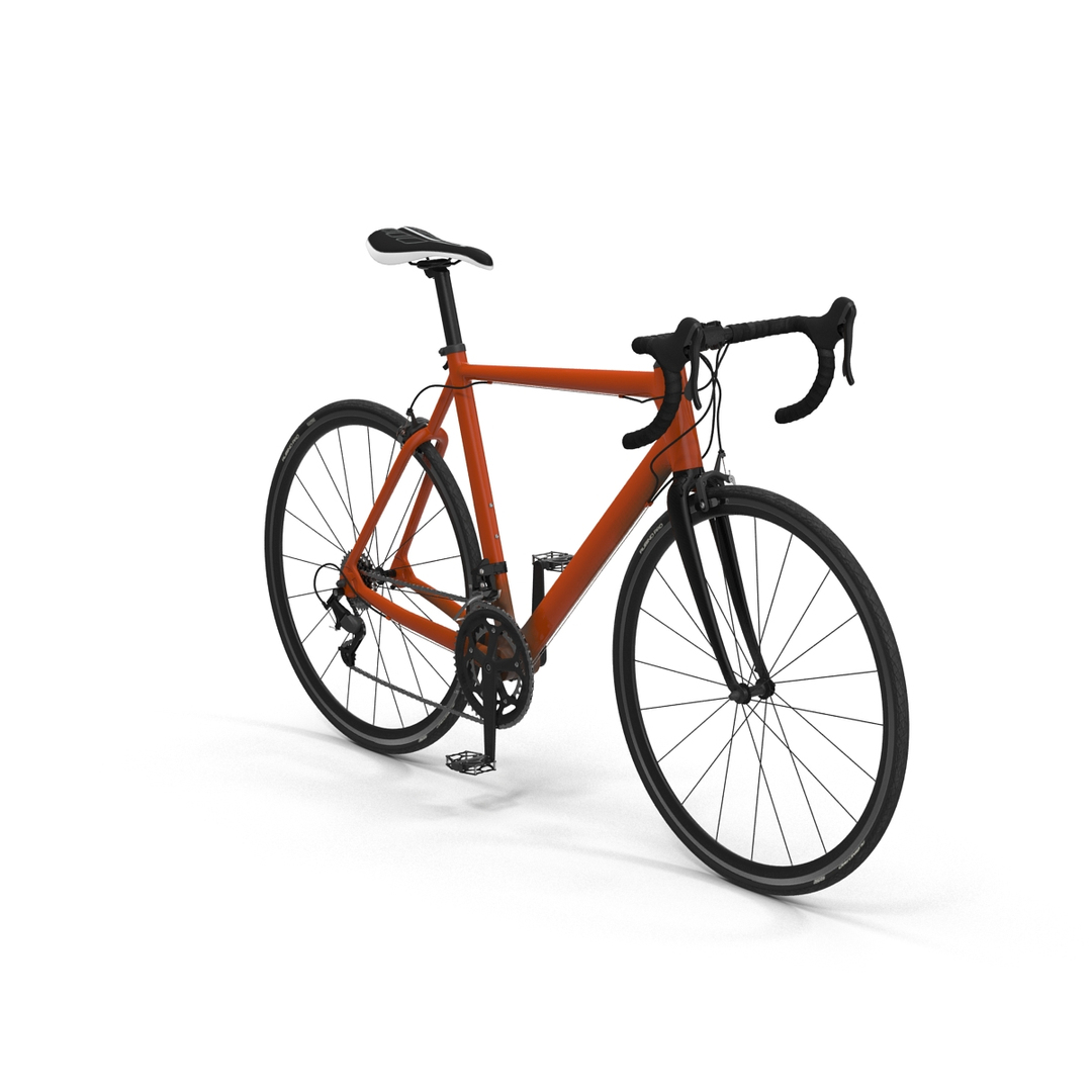 3d road bike generic model