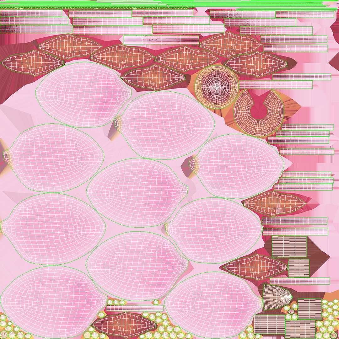 3D Prop 18 Cherry Blossom Sprig Type 01 Model - TurboSquid 2146767