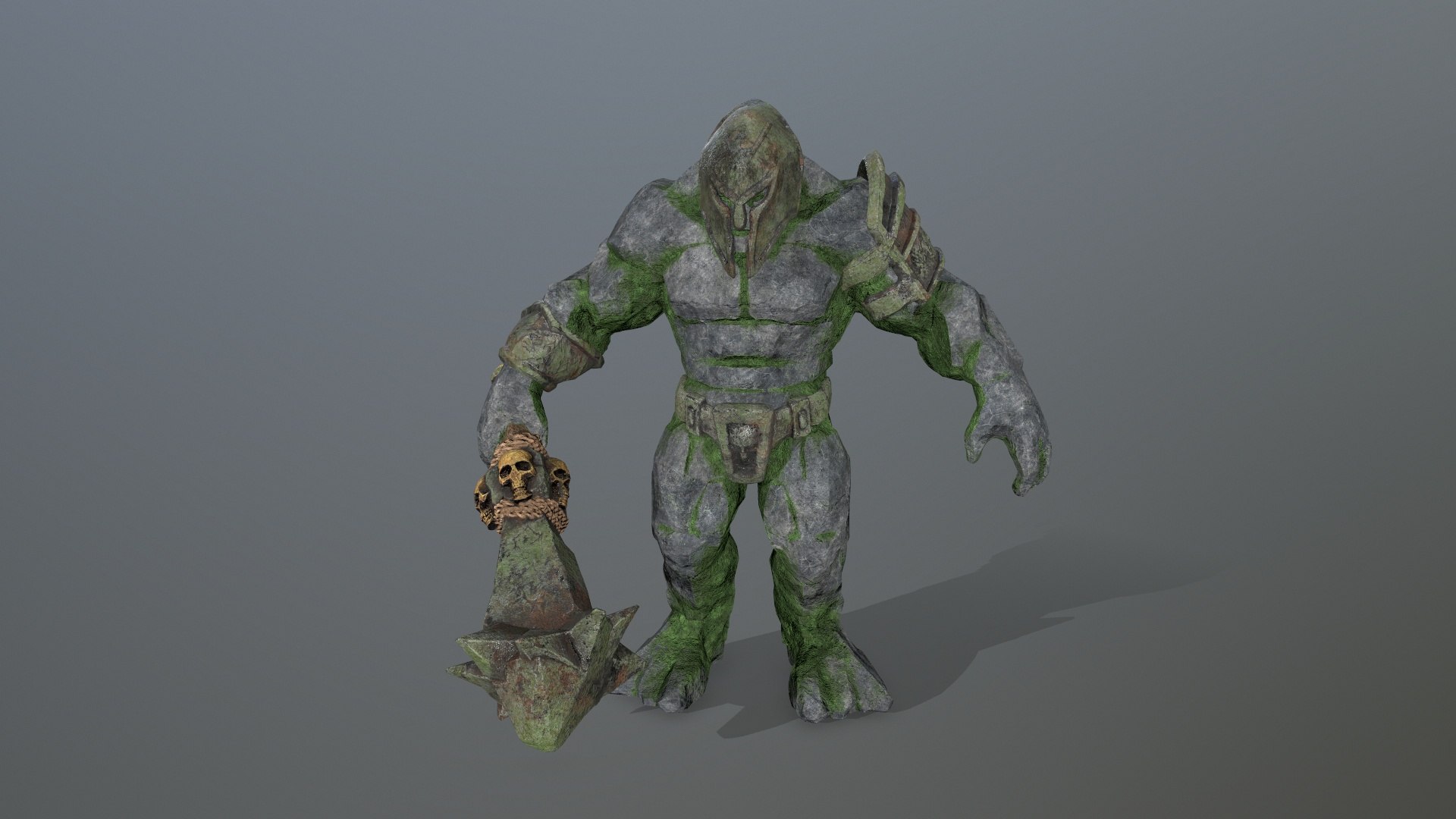 3D Rock Monster Model - TurboSquid 1937632