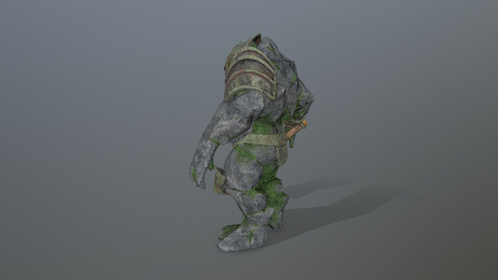 3D Rock Monster Model - TurboSquid 1937632