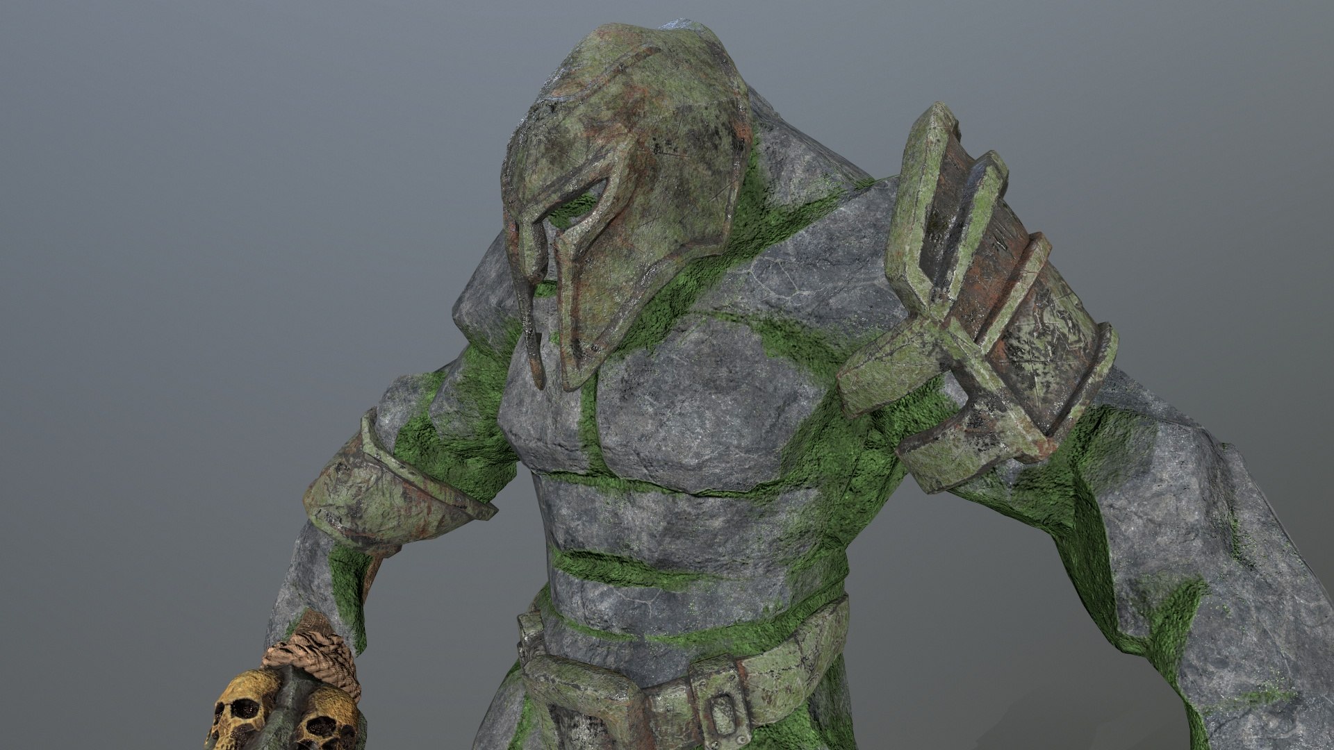 3D Rock Monster Model - TurboSquid 1937632