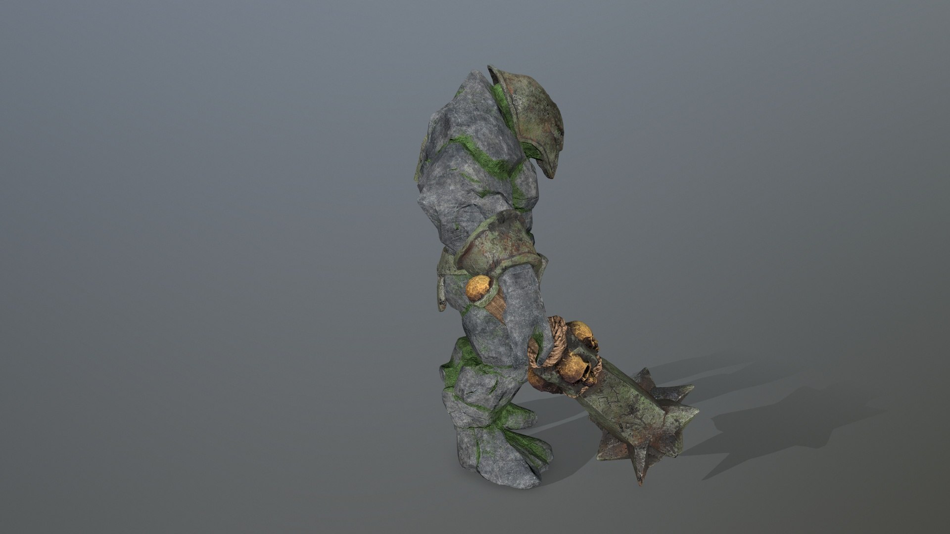 3D Rock Monster Model - TurboSquid 1937632