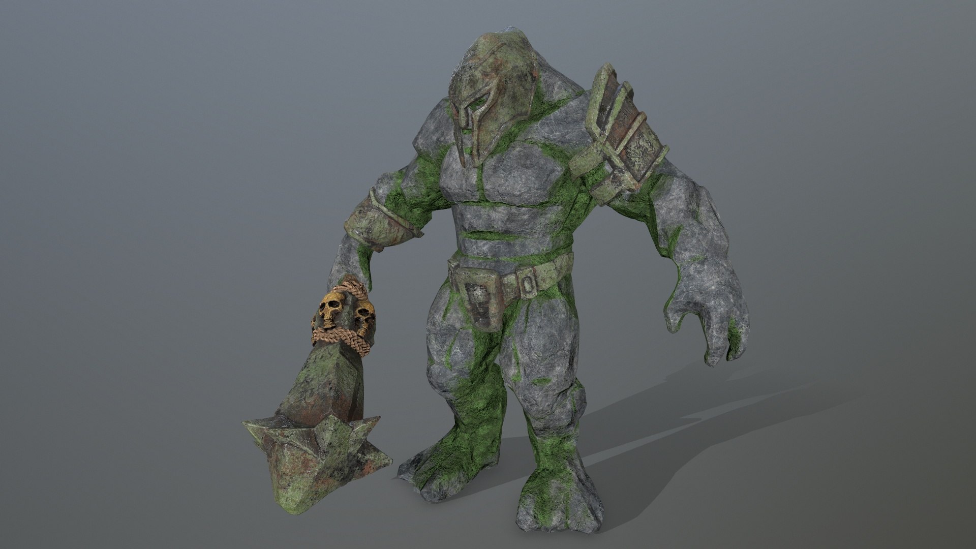 3D Rock Monster Model - TurboSquid 1937632